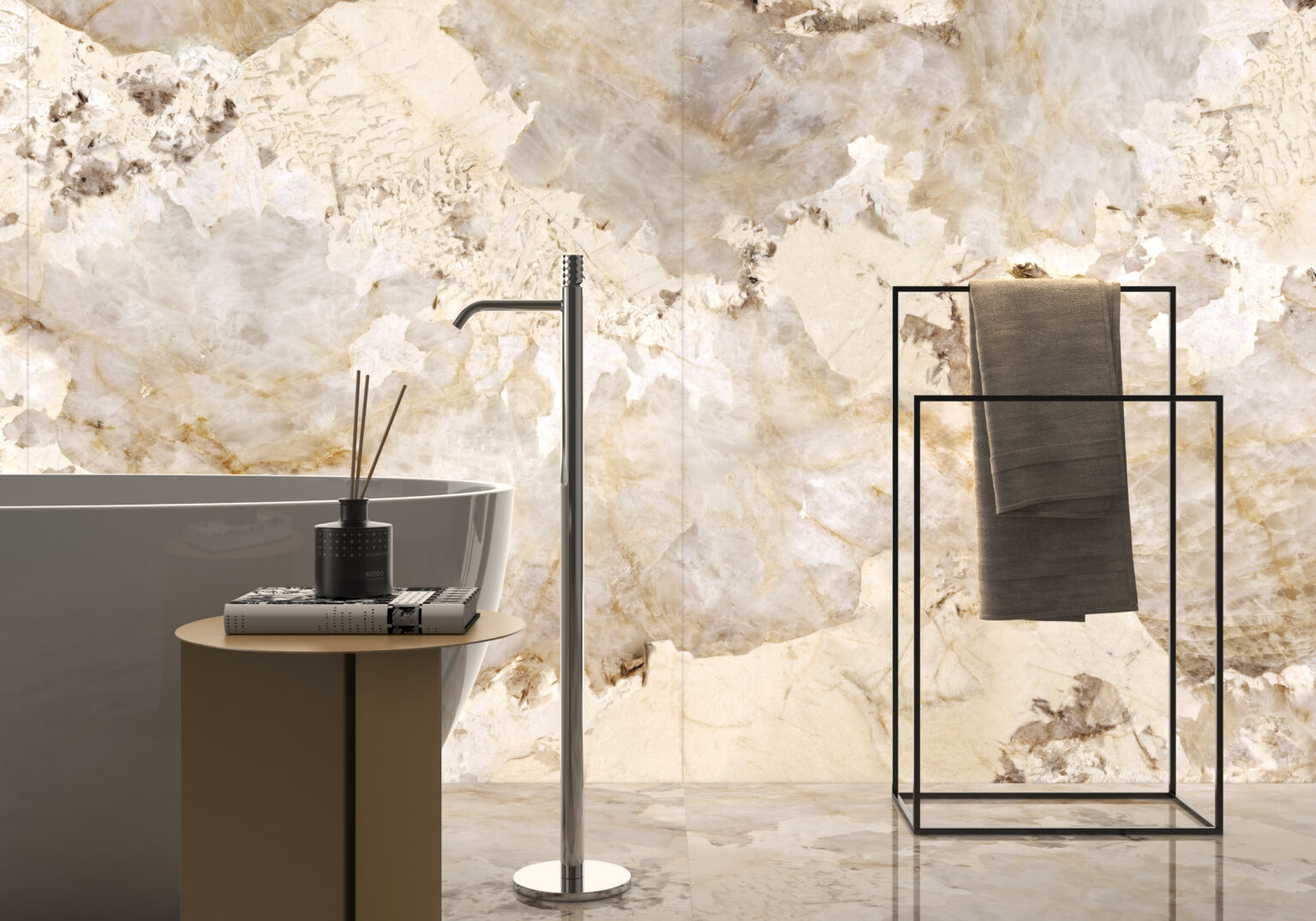 Patagonia: the backlit marble that leaves an impression - Arklam